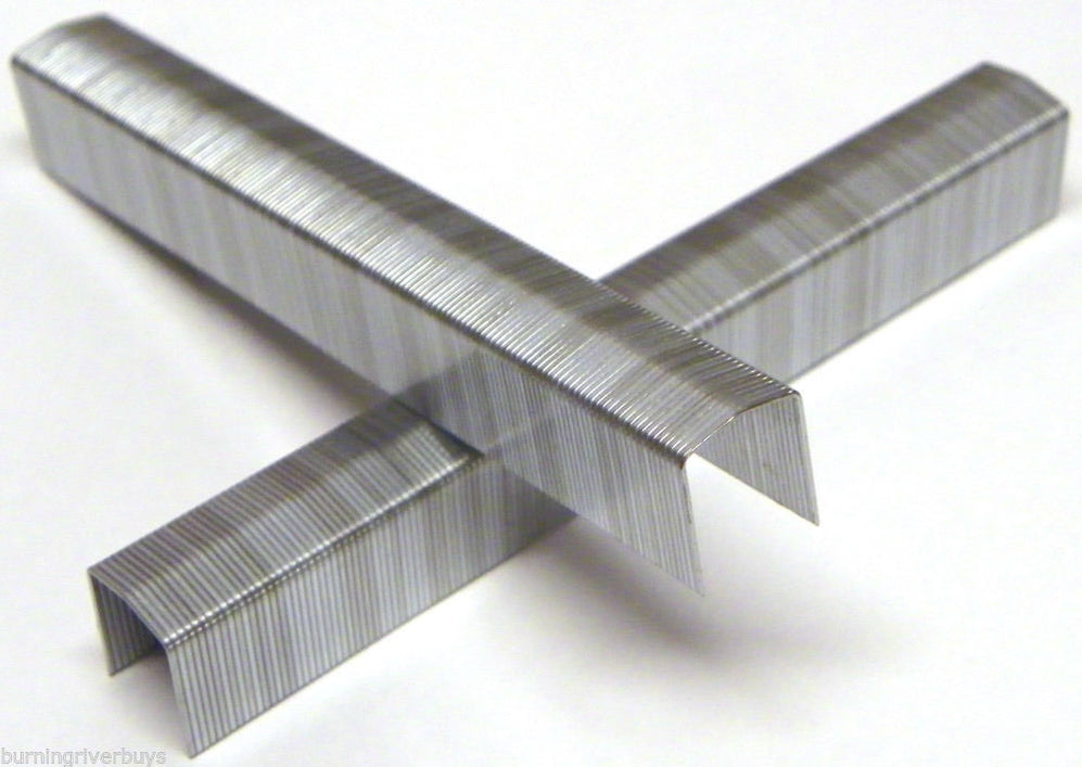 STCR5019 3/8-5M Power Crown Staples, (5) Boxes, 5,000 per Box, (25,000 ...