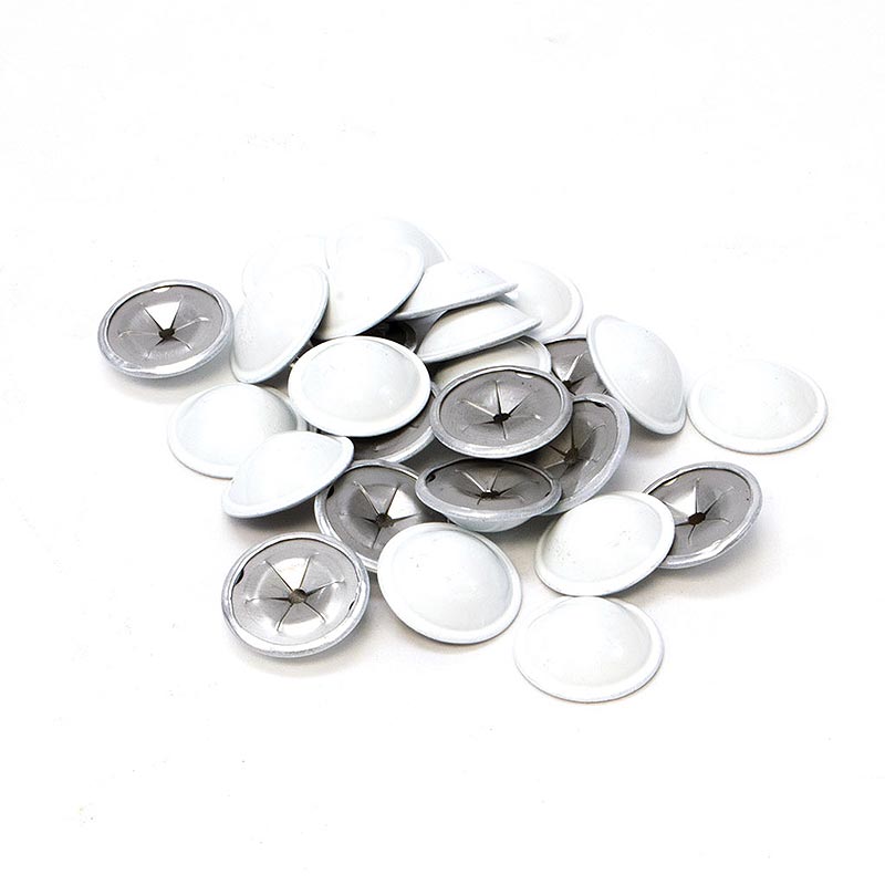 Insulation Dome Caps - White — Burning River Buys Inc.