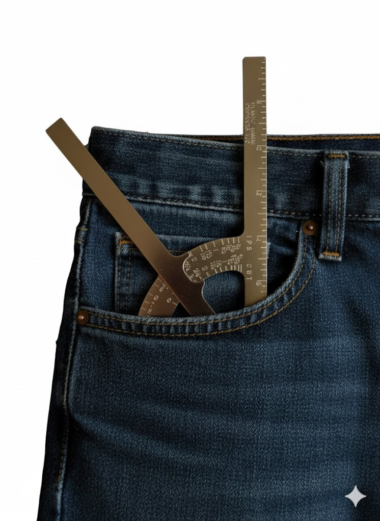 Pocket Sized Pipe Caliper — Burning River Buys Inc.